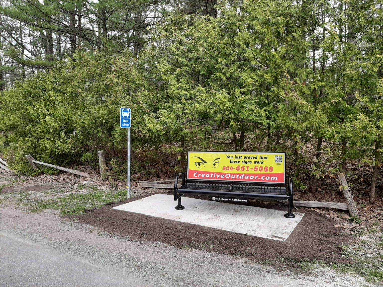 New bus benches in the Town of Wasaga Beach - COA
